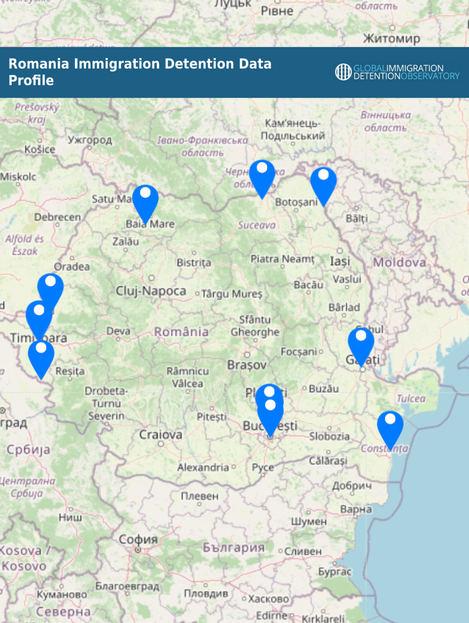 Romania Immigration Detention Data Profile (2020) - Global Detention ...