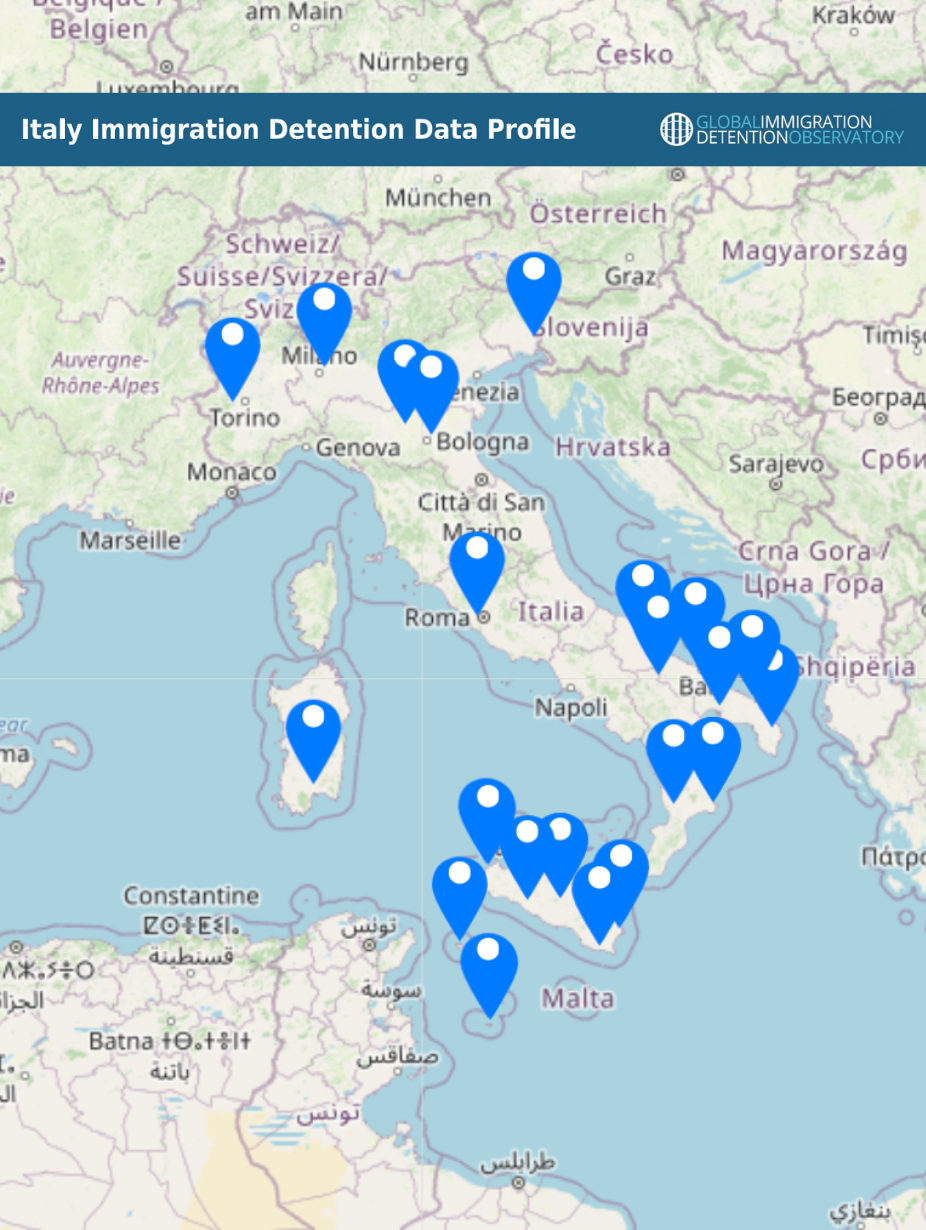 Italy Immigration Detention Data Profile (2020) - Global Detention ...