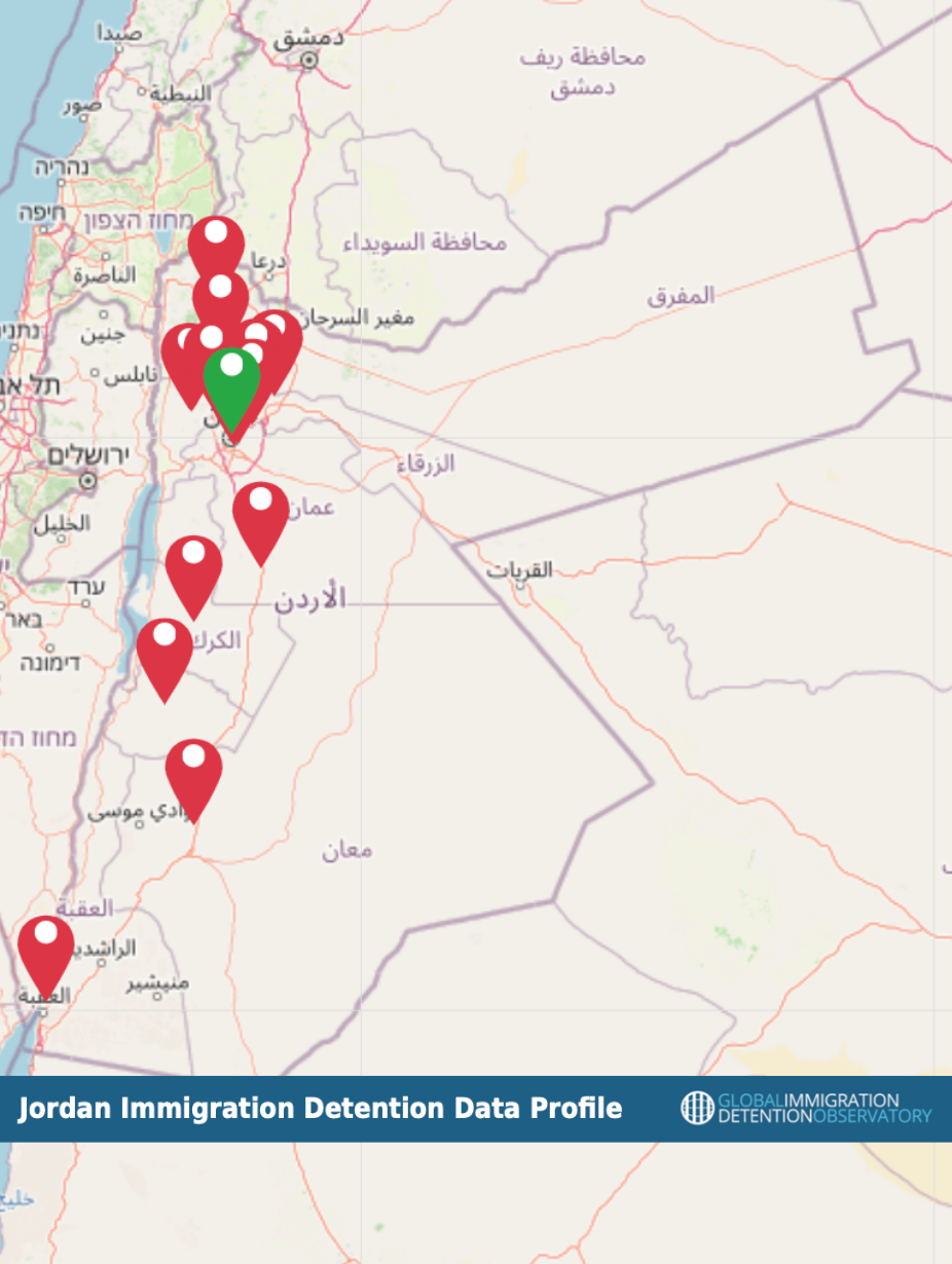 Jordan Immigration Detention Data Profile (2020) - Global Detention ...