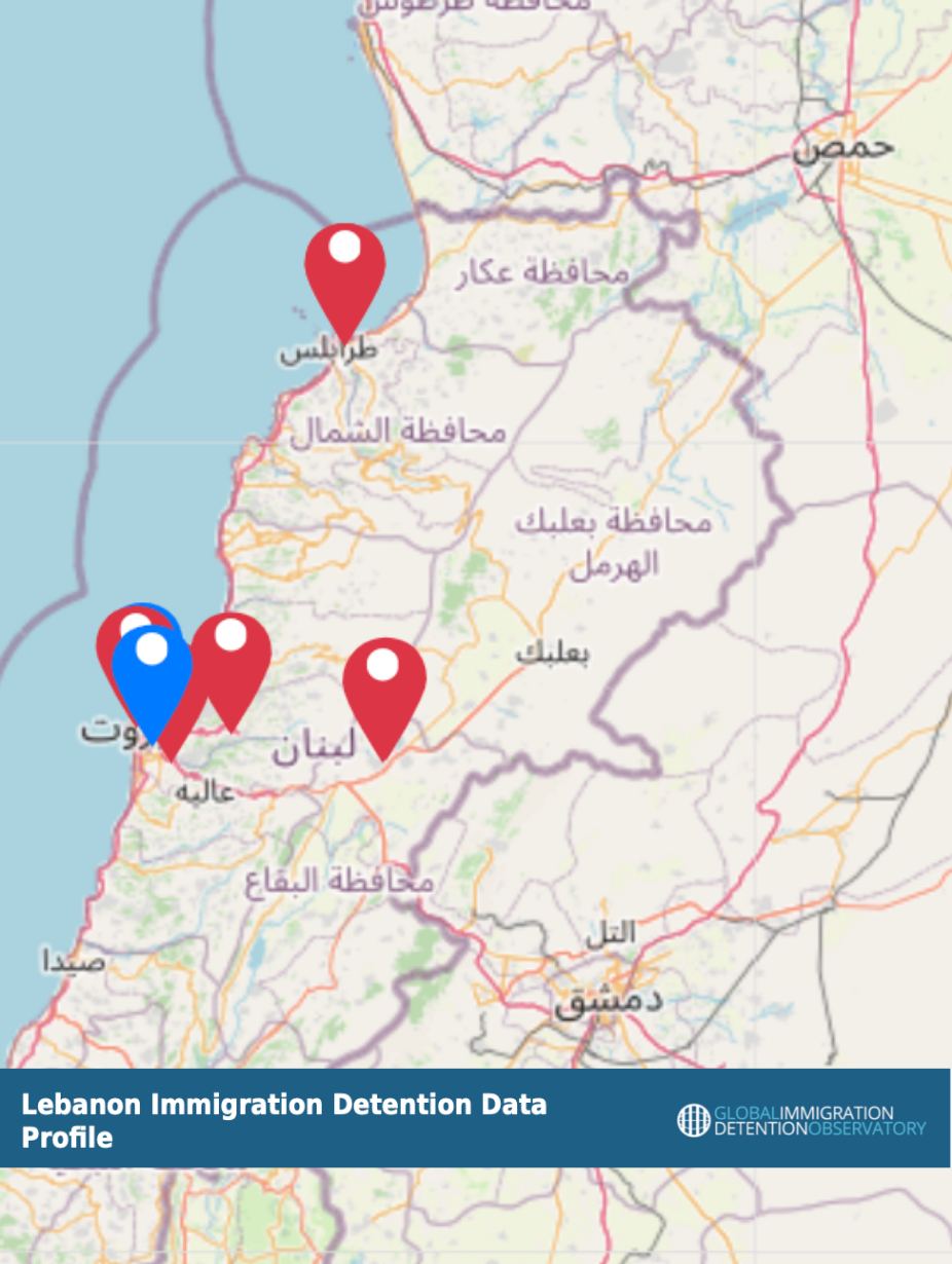 Lebanon Immigration Detention Data Profile (2020) - Global Detention ...