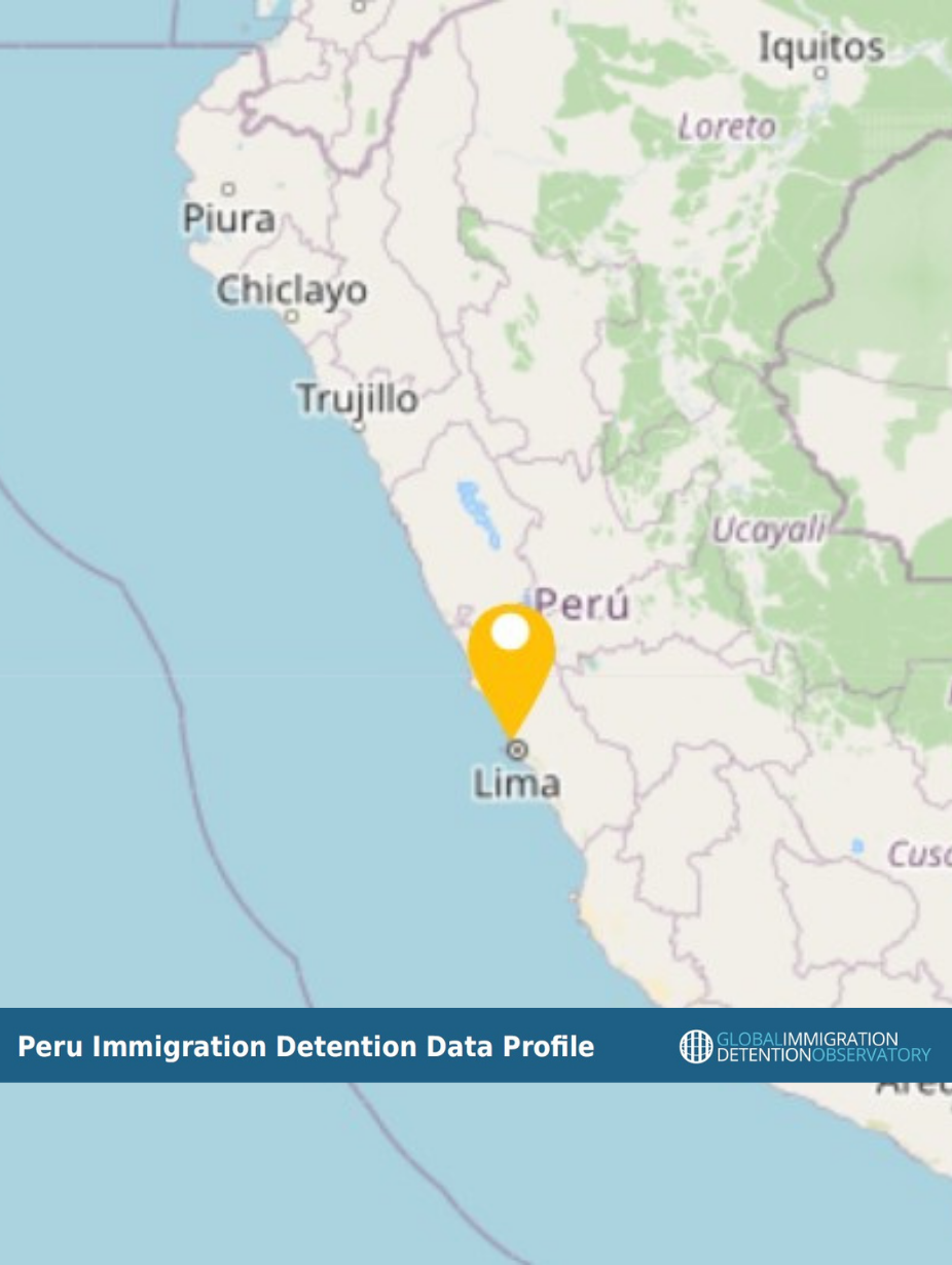 Peru Immigration Detention Data Profile (2020) - Global Detention ...