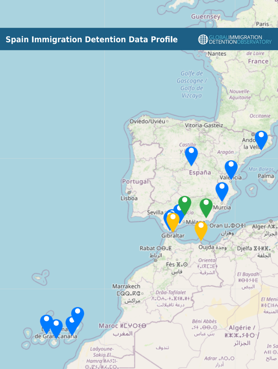 Spain Immigration Detention Data Profile (2020) - Global Detention ...