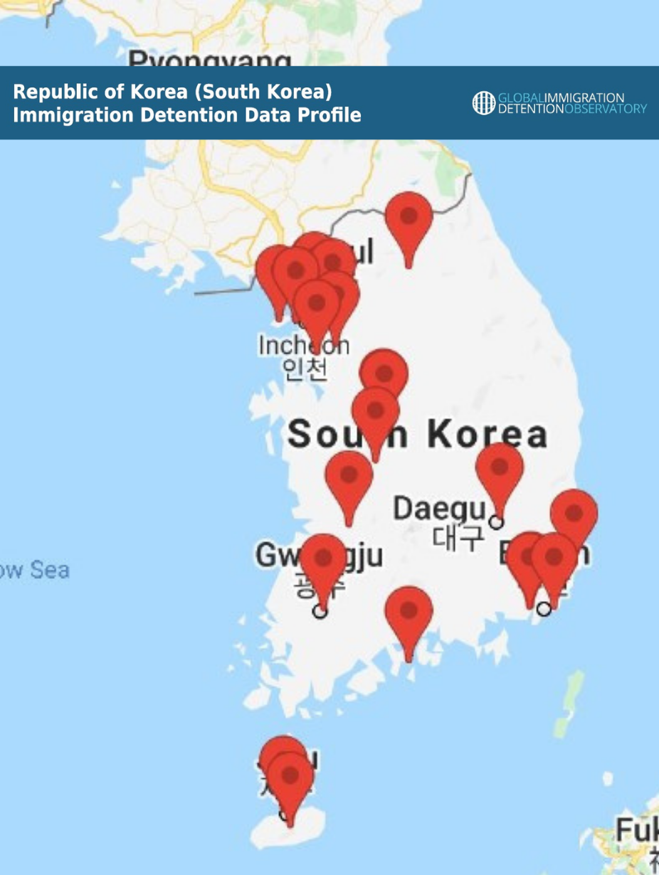 Republic of Korea (South Korea) Immigration Detention Data Profile ...