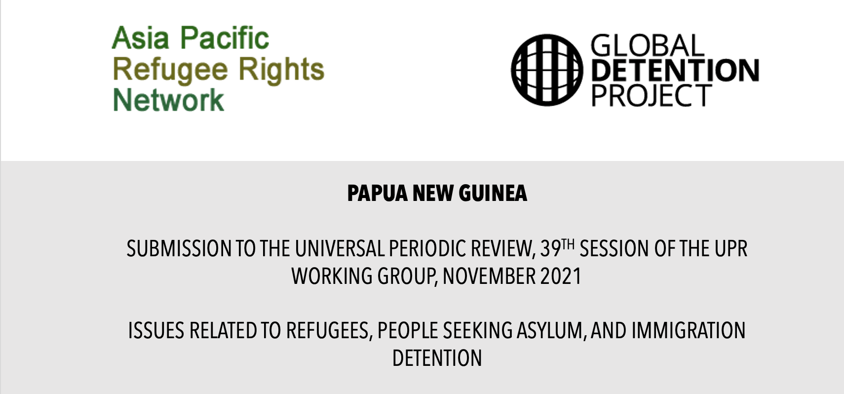 Global Detention Project | Mapping immigration detention around the world