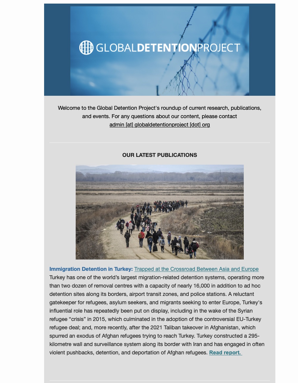 NEWSLETTER: October 2021 Newsletter: Turkey, Lithuania, the CMW and the ...