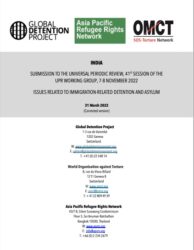 INDIA: Joint Submission to the Universal Periodic Review - Global Detention Project | Mapping ...
