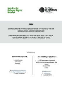 China: Joint Submission to the Universal Periodic Review - Global Detention Project | Mapping ...
